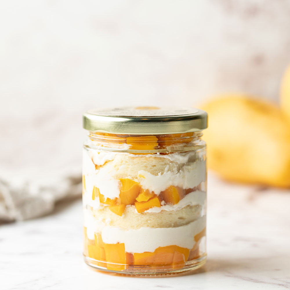 Fresh Mango Cake in-a-Jar (Seasonal Spring - Summer) – Gary's Patisserie